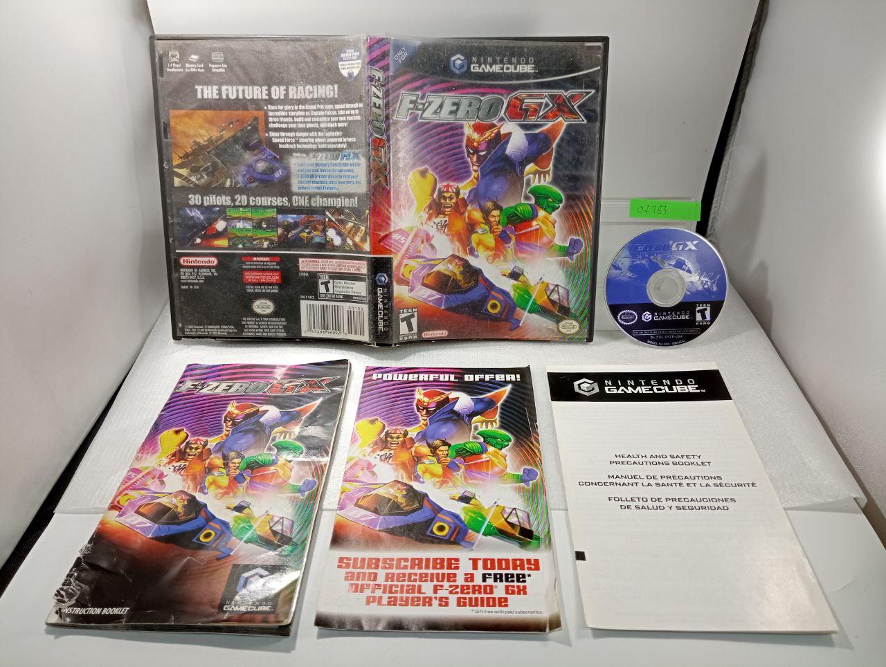 F-Zero GX | Item, Box, and Manual | Gamecube