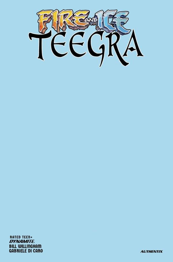 Fire and Ice: Teegra [Ice Blank Authentx] #1 (2024) Prices | Fire and ...
