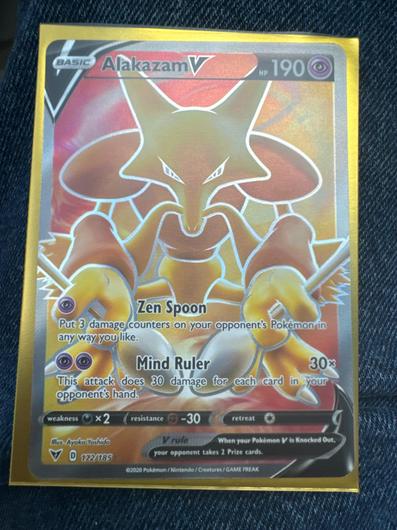 Alakazam V | Ungraded | Pokemon Vivid Voltage