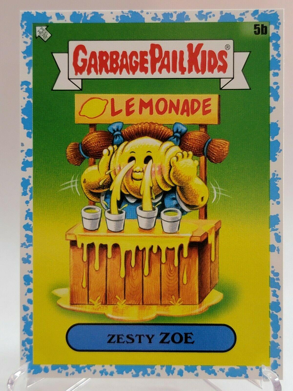Zesty ZOE [Blue] #5b Prices | Garbage Pail Kids Food Fight | Garbage ...