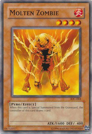 Molten Zombie IOC-064 Prices | YuGiOh Invasion of Chaos | Yugioh Cards