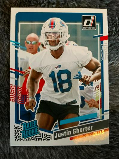 Justin Shorter | Ungraded | 2023 Panini Donruss