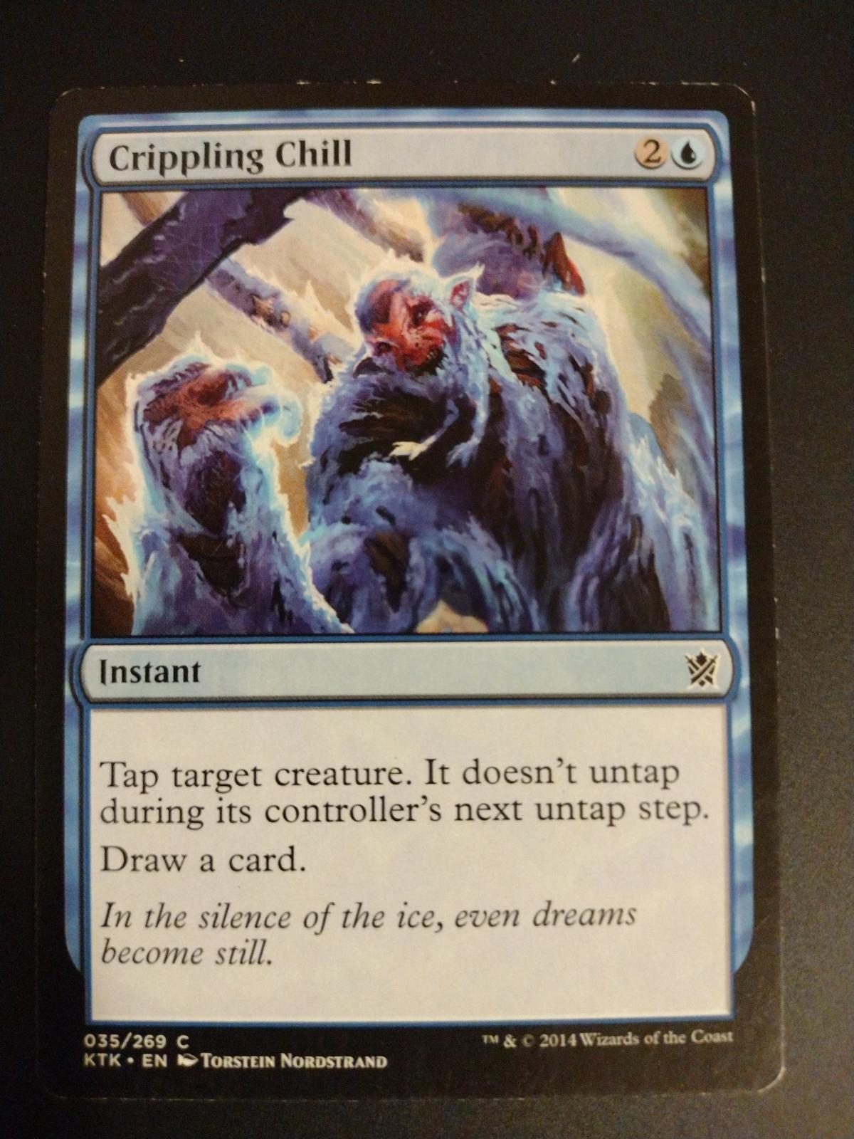 Crippling Chill Prices | Magic Khans of Tarkir | Magic Cards