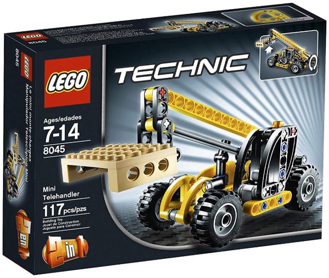 Mini Telehandler #8045 | Precios de los Juegos LEGO | Valores Nuevos ...