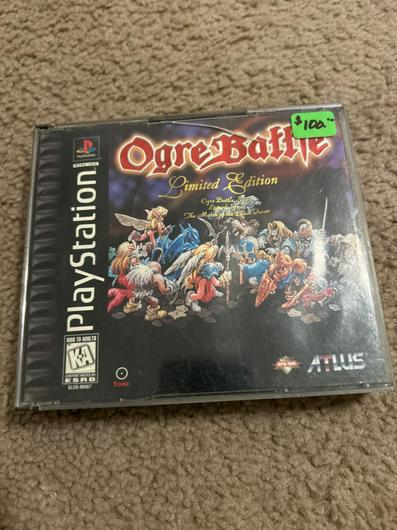 Ogre Battle | Item, Box, and Manual | Playstation