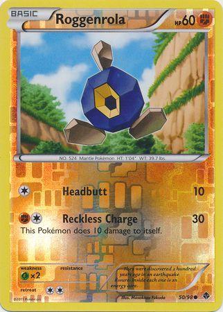 Roggenrola [Reverse Holo] #50 Prices | Pokemon Emerging Powers ...