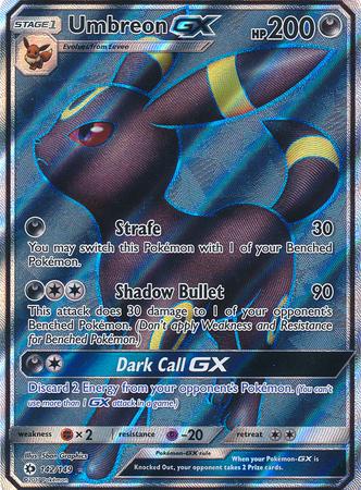 Umbreon GX | Ungraded | Pokemon Sun & Moon