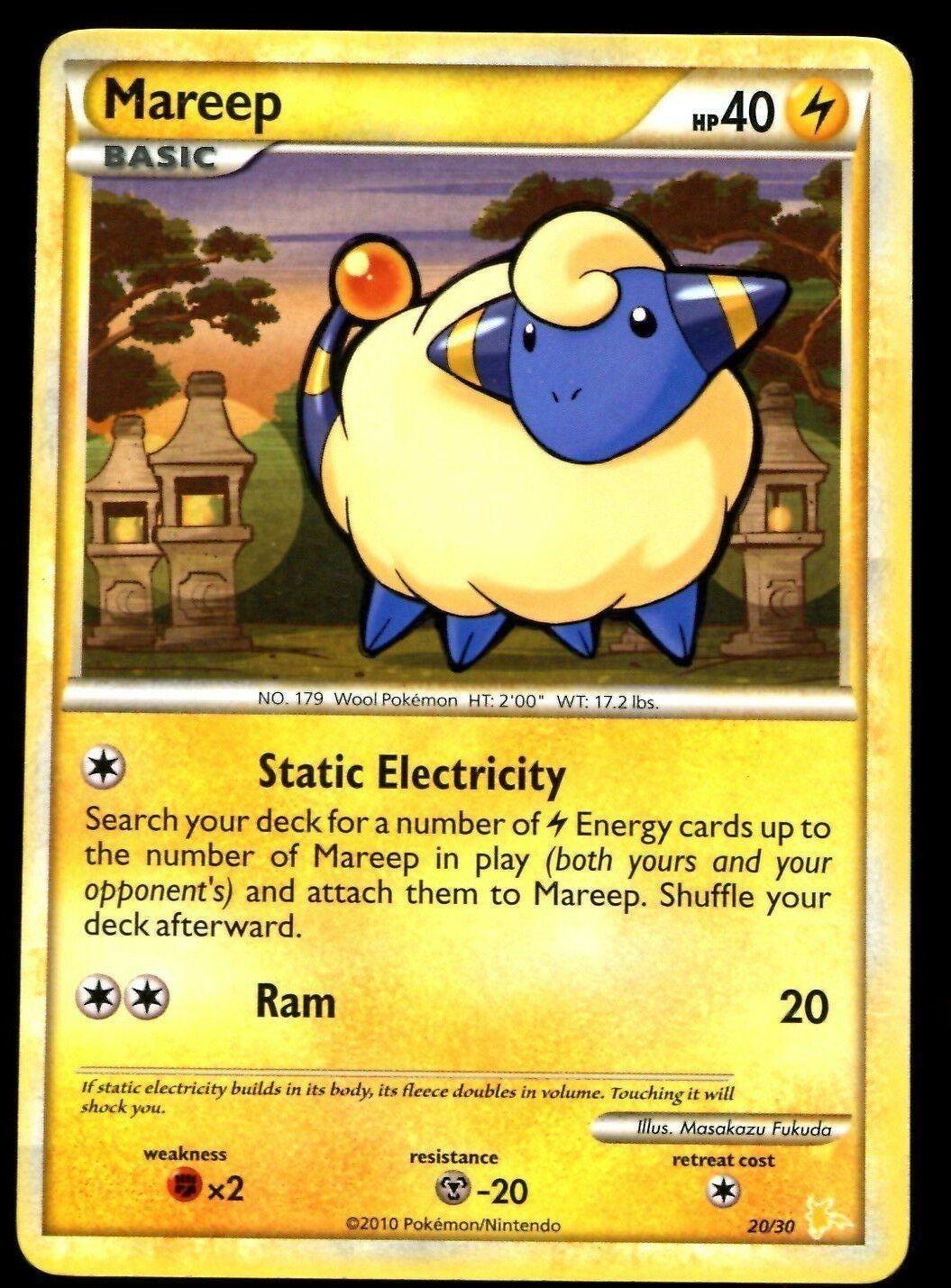 Mareep #20 Prices | Pokemon Gyarados & Raichu | Pokemon Cards