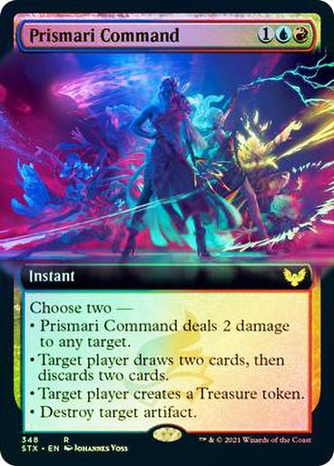 Prismari Command [Extended Art Foil] Prices | Magic Strixhaven School of Mages | Magic Cards