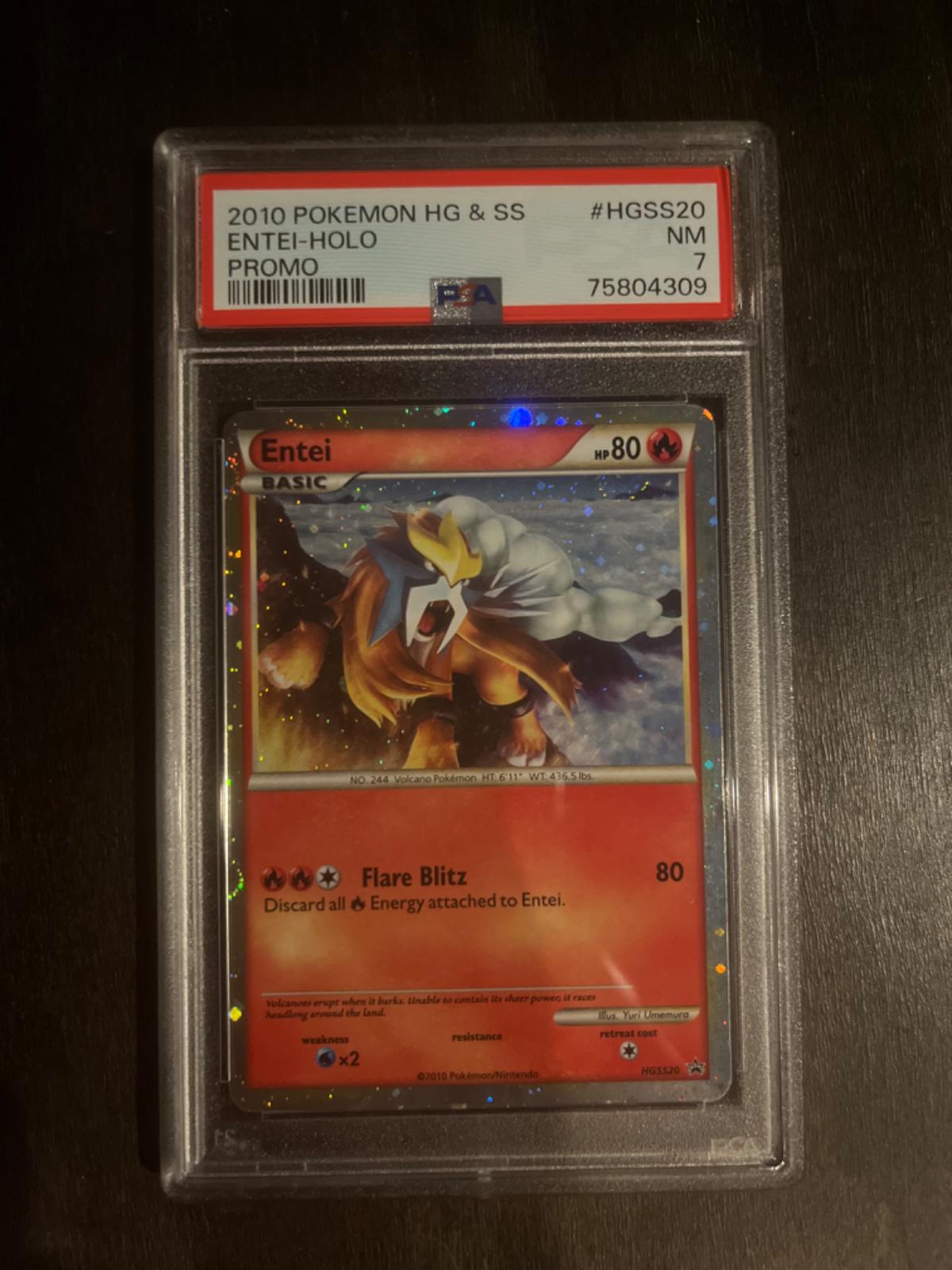 Entei | Graded 7 | Pokemon Promo