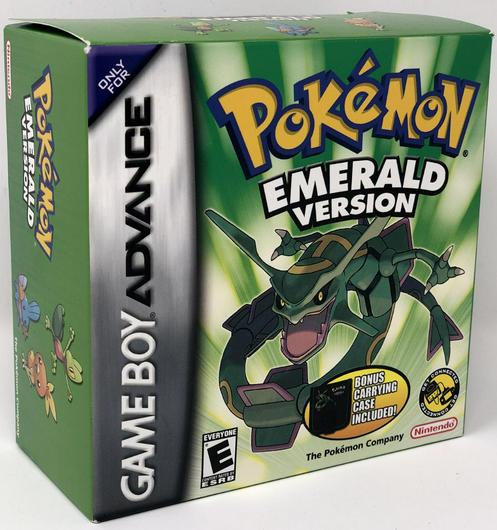 Pokemon Emerald [Case Bundle] | Item, Box, and Manual | GameBoy Advance