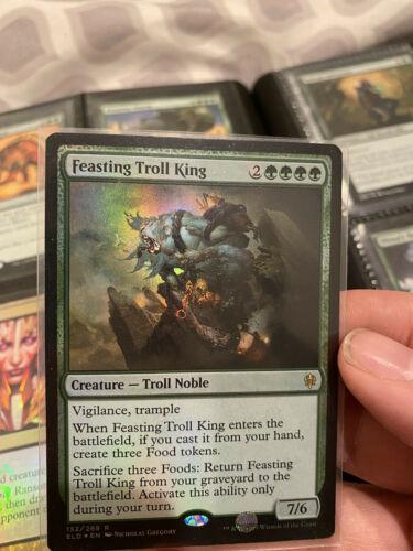 Feasting Troll King [Foil] Prices | Magic Throne of Eldraine | Magic Cards