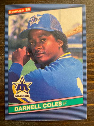 Darnell Coles | Ungraded | 1986 Donruss