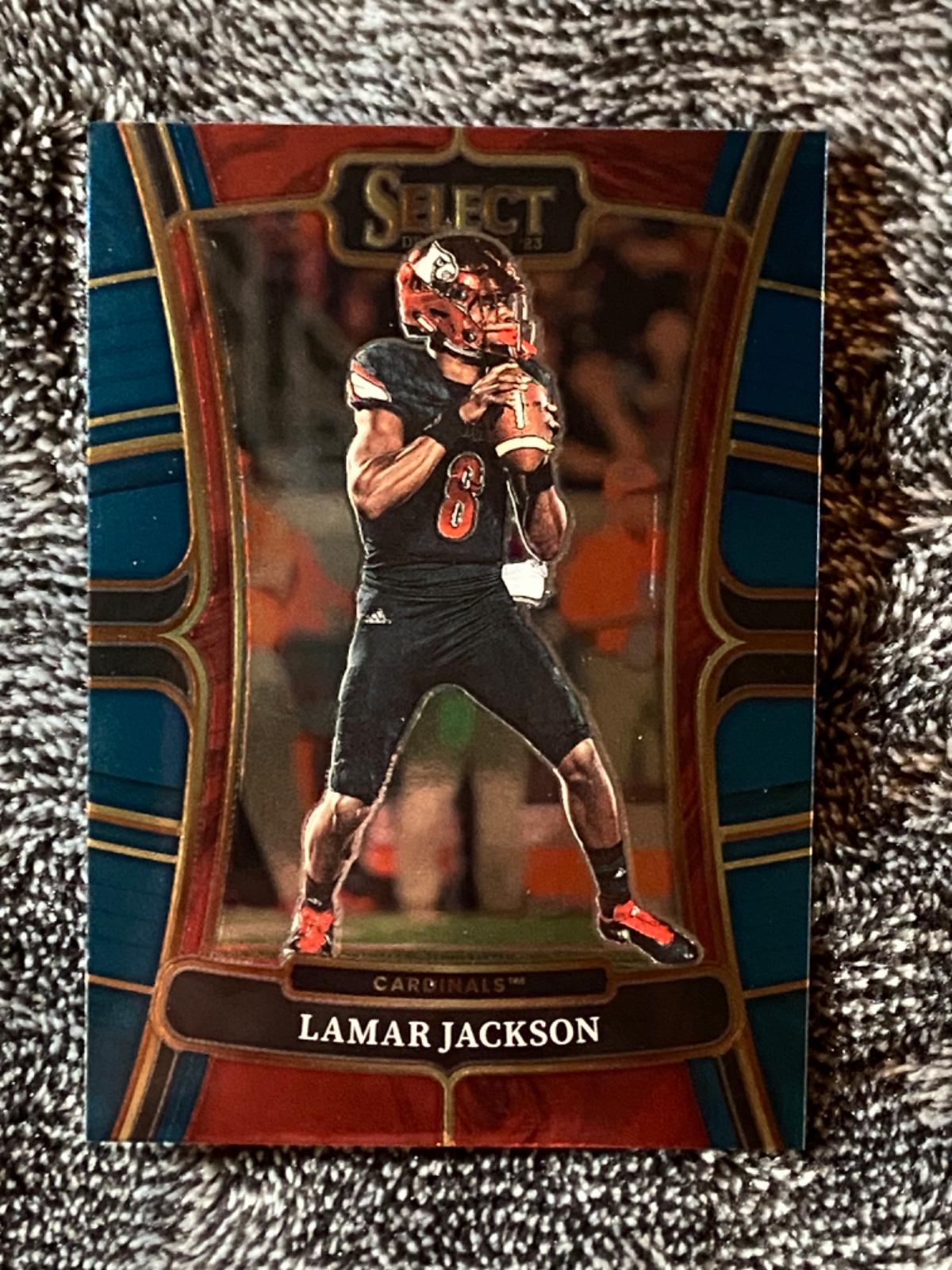 Lamar Jackson | Ungraded | 2023 Panini Select Draft Picks
