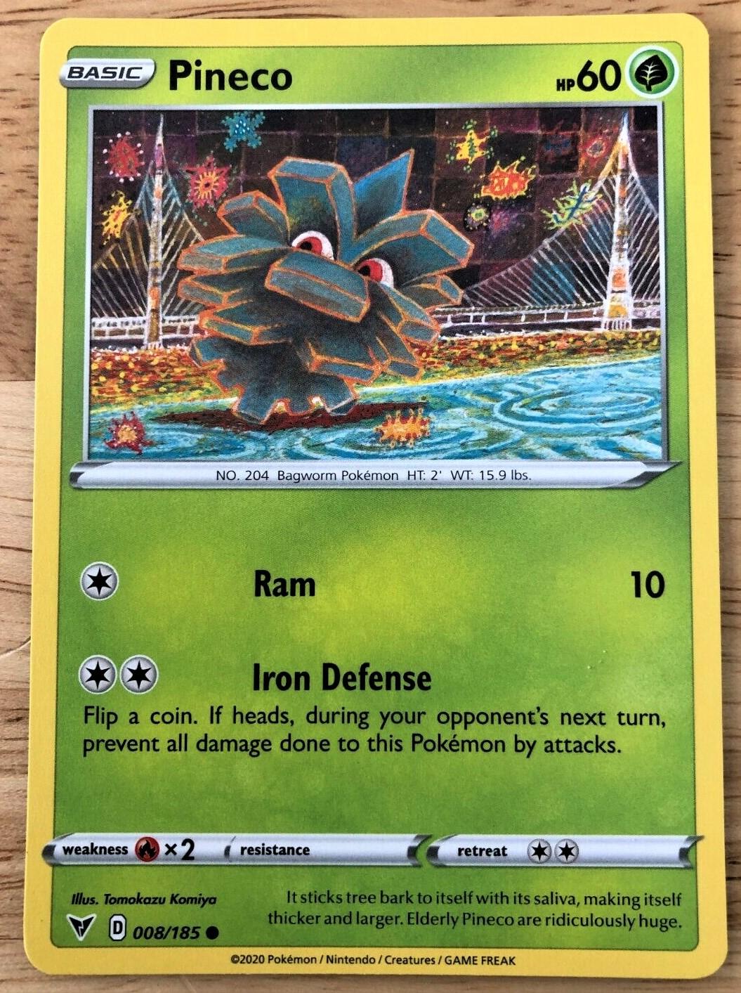 Pineco #8 Prices | Pokemon Vivid Voltage | Pokemon Cards