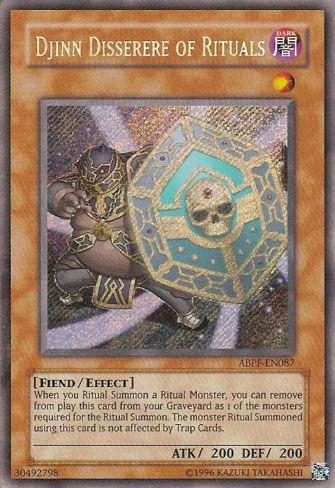 Djinn Disserere of Rituals ABPF-EN087 Prices | YuGiOh Absolute ...