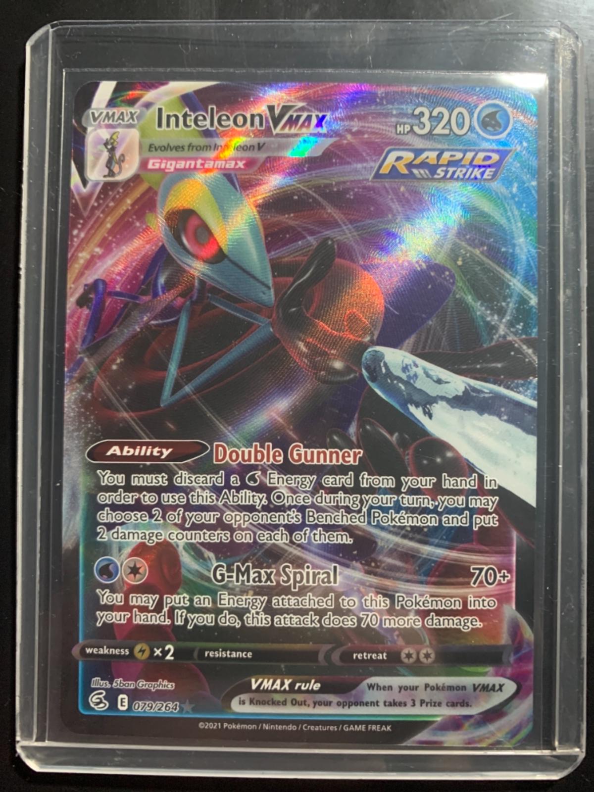 Inteleon VMAX | Ungraded | Pokemon Fusion Strike