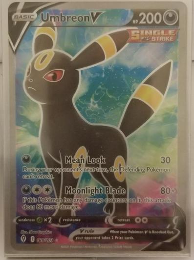 Umbreon V | Ungraded | Pokemon Evolving Skies