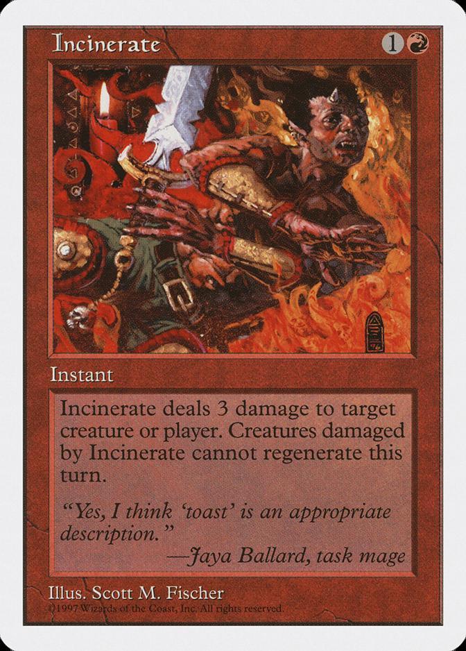 Incinerate Prices | Magic 5th Edition | Magic Cards