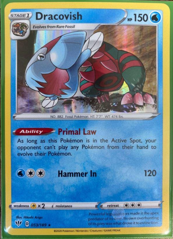 Dracovish #53 Prices | Pokemon Darkness Ablaze | Pokemon Cards
