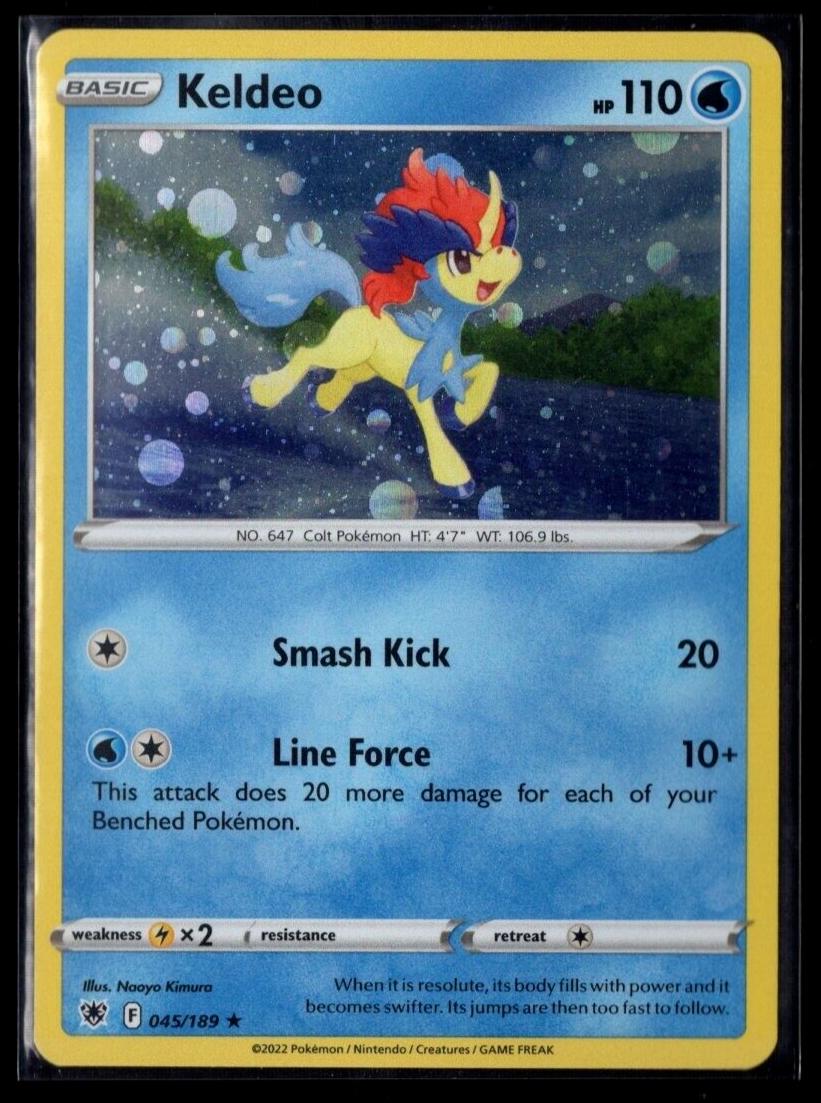 Keldeo [Cosmos Holo] #45 Prices | Pokemon Astral Radiance | Pokemon Cards