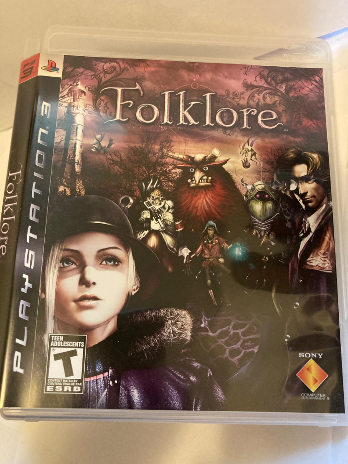 Folklore | Item, Box, and Manual | Playstation 3