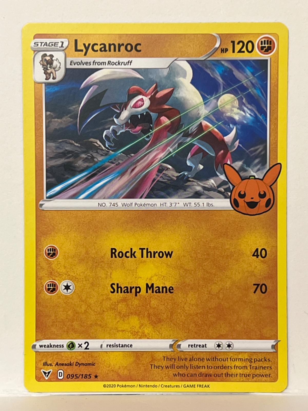 Lycanroc #95 Prices | Pokemon Trick or Trade 2023 | Pokemon Cards