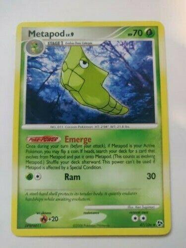 Metapod #47 Prices | Pokemon Great Encounters | Pokemon Cards