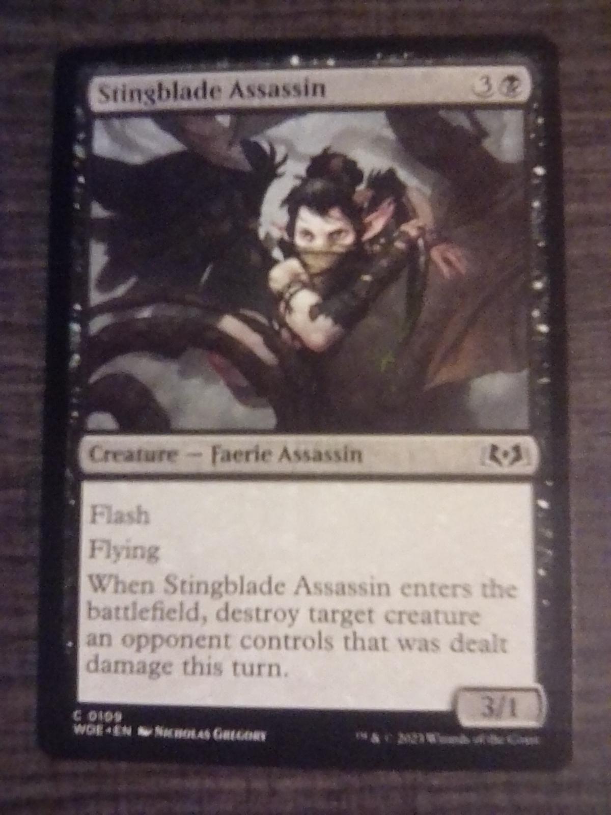 Stingblade Assassin #109 Prices | Magic Wilds of Eldraine | Magic Cards