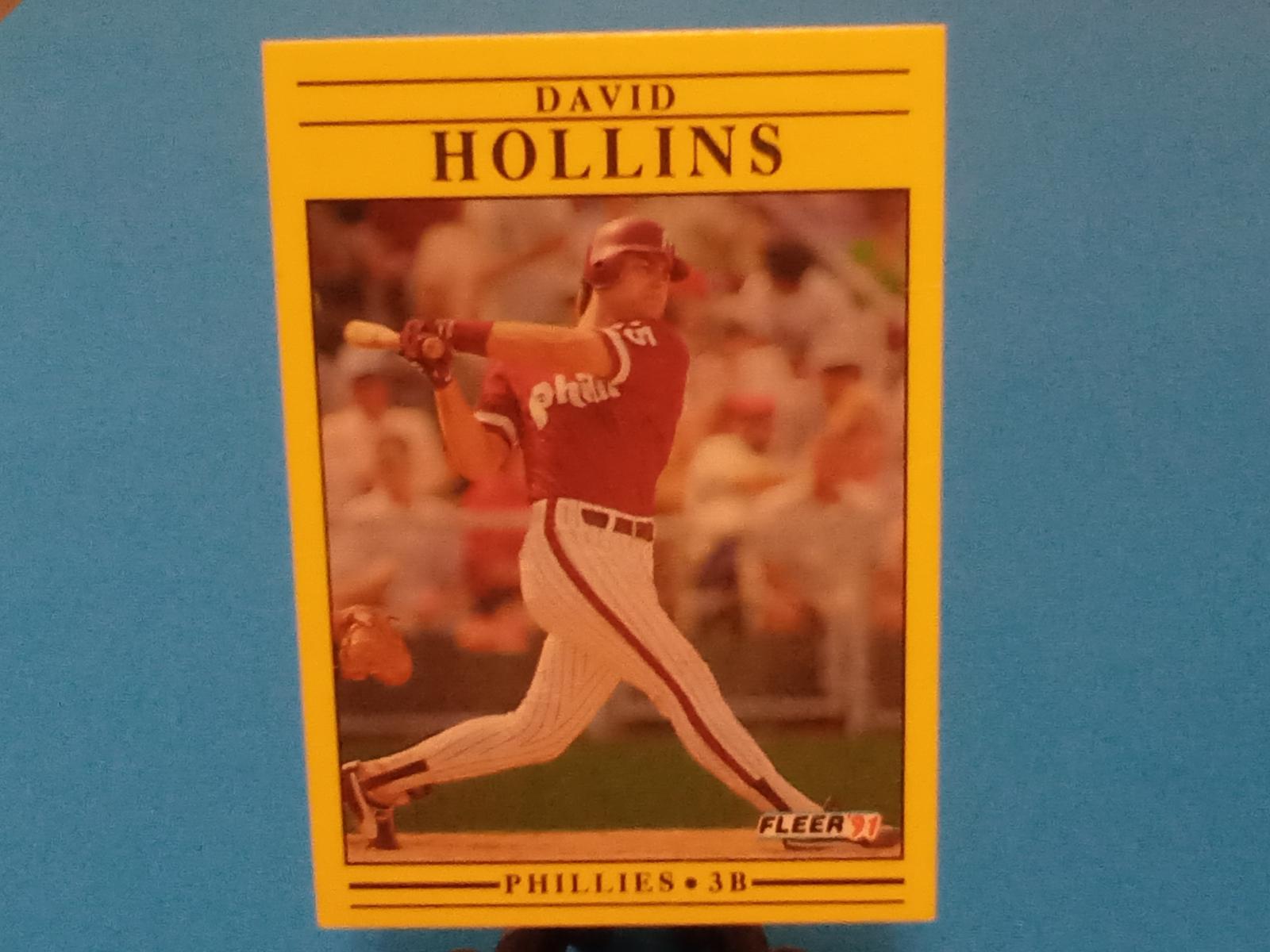 David Hollins | Ungraded | 1991 Fleer