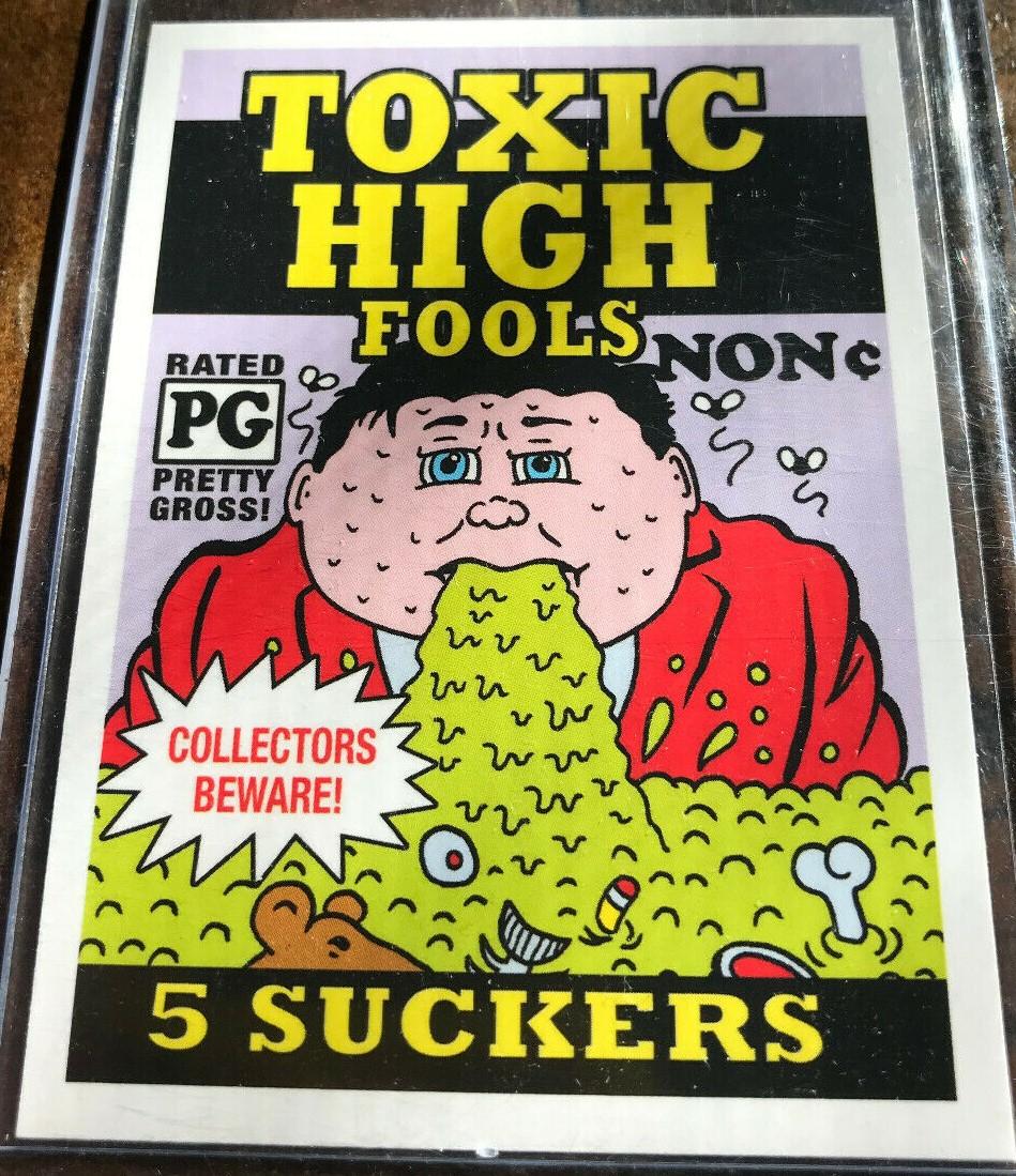 Toxic High Fools #3 Prices | Garbage Pail Kids We Hate the 90s ...