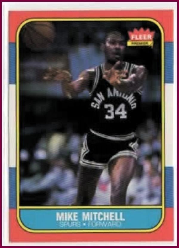 Mike Mitchell | Ungraded | 1986 Fleer