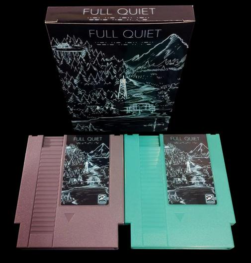 Full Quiet [Homebrew] | Item, Box, and Manual | NES