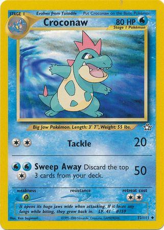 Croconaw #32 Prices | Pokemon Neo Genesis | Pokemon Cards