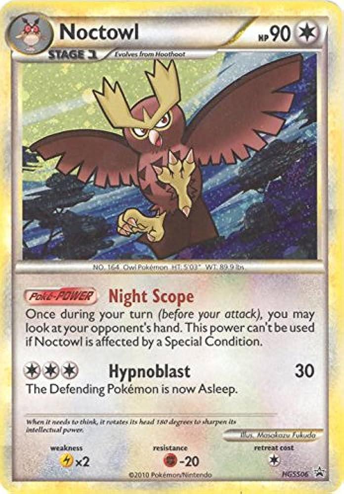Noctowl #HGSS06 Prices | Pokemon Promo | Pokemon Cards