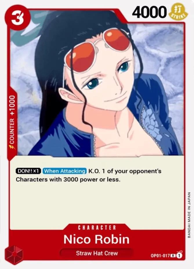 Nico Robin OP01-017 Prices | One Piece Romance Dawn | One Piece Cards