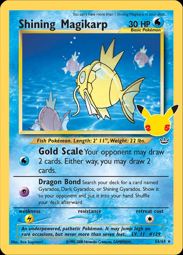 Shining Magikarp #66 Prices | Pokemon Celebrations | Pokemon Cards