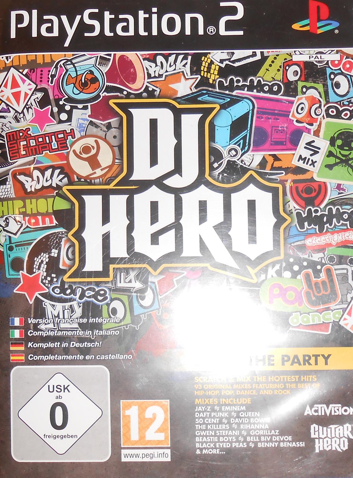 DJ Hero [Turntable Bundle] Prices PAL Playstation 2 | Compare Loose ...