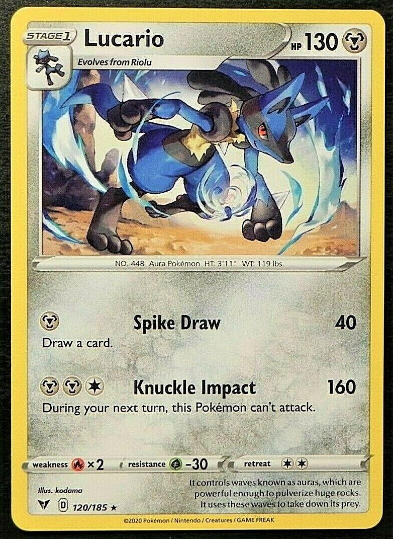 Lucario #120 Prices | Pokemon Vivid Voltage | Pokemon Cards