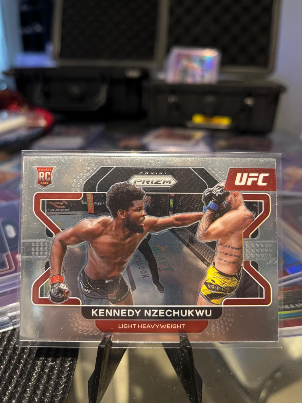 Kennedy Nzechukwu | Ungraded | 2022 Panini Prizm UFC