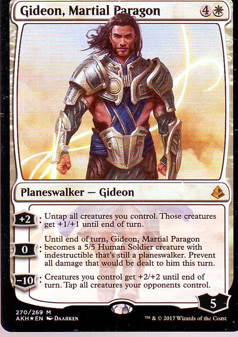 Gideon, Martial Paragon [Foil] #270 Prices | Magic Amonkhet | Magic Cards