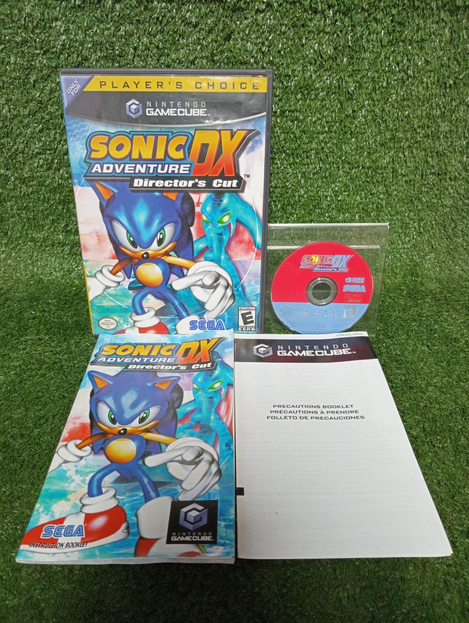 Sonic Adventure DX [Players Choice] | Item, Box, and Manual | Gamecube