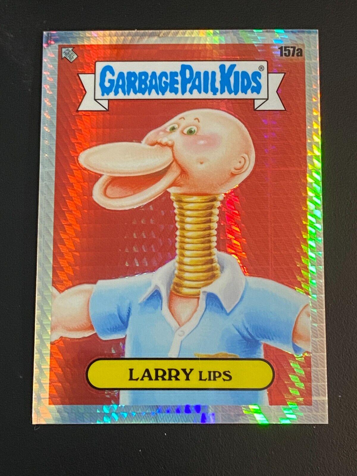 LARRY LIPS [Aqua Prism] #157a Prices | 2021 Garbage Pail Kids Chrome ...