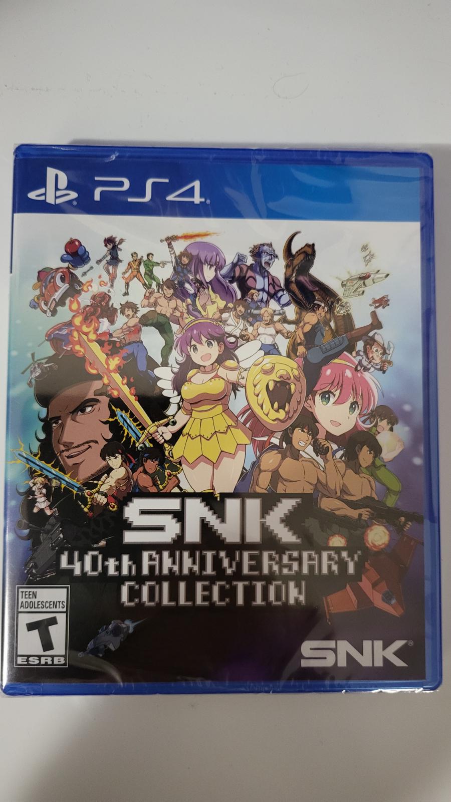 SNK 40th Anniversary Collection | New Item, Box, and Manual | Playstation 4