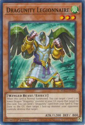 Dragunity Legionnaire [1st Edition] HAC1-EN150 Prices | YuGiOh Hidden ...