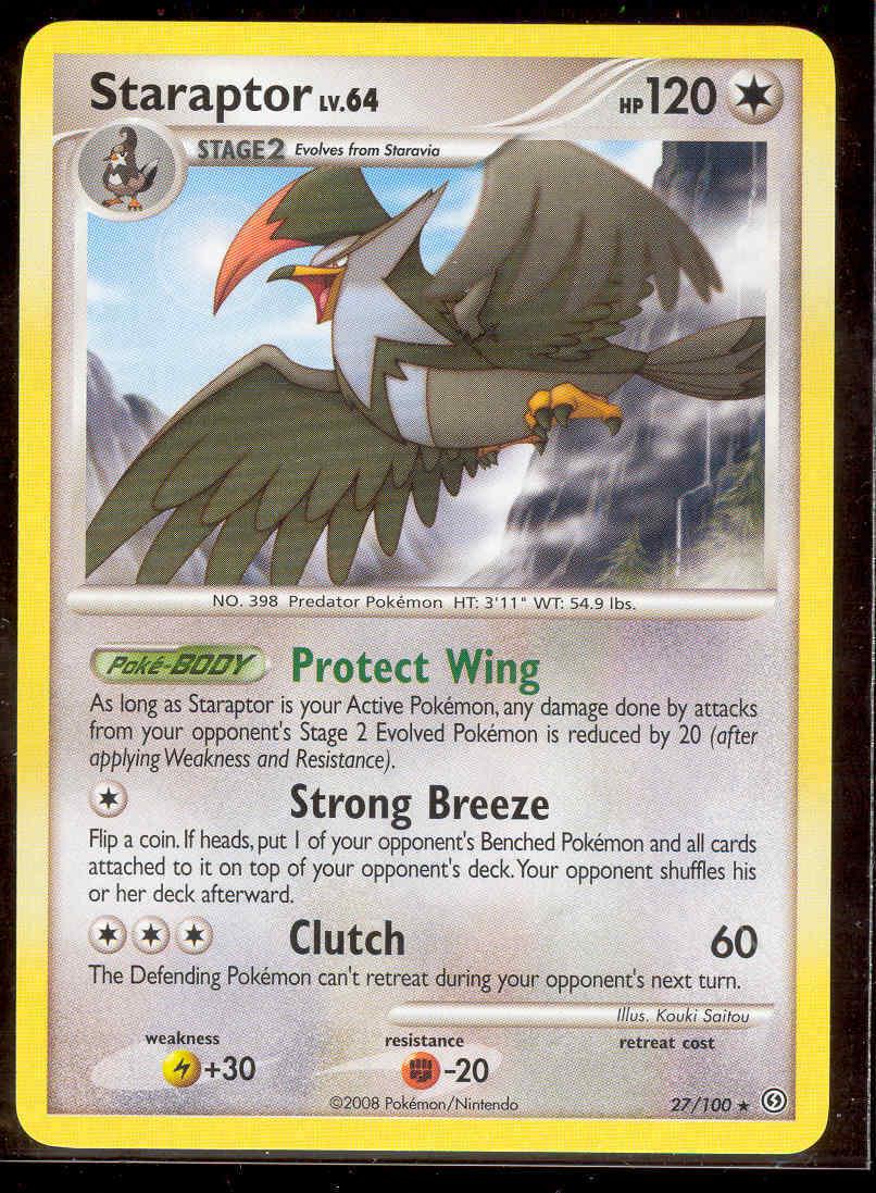 Staraptor #27 Prices | Pokemon Stormfront | Pokemon Cards
