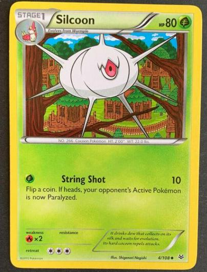 Silcoon | Ungraded | Pokemon Roaring Skies