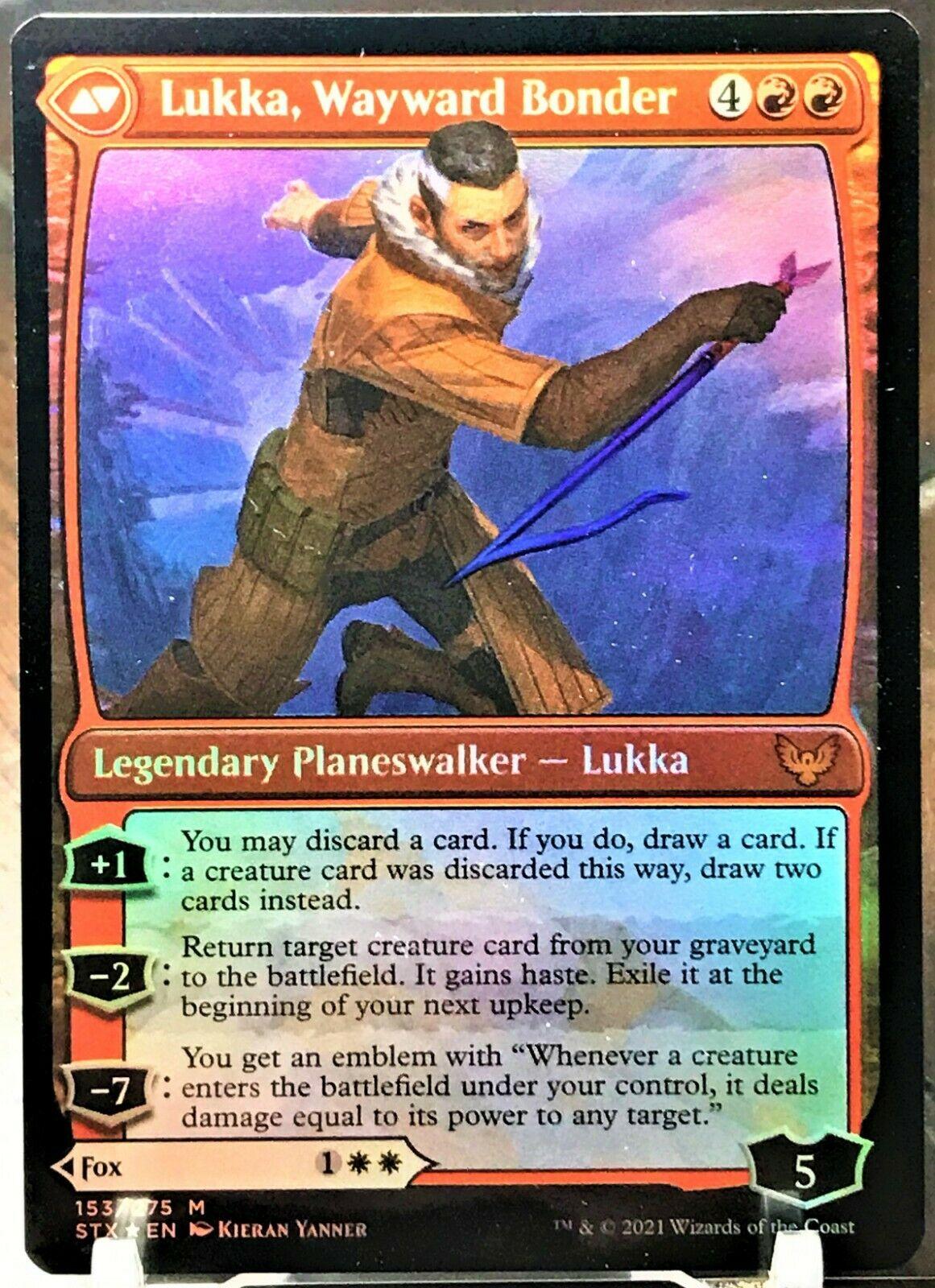 Mila, Crafty Companion & Lukka, Wayward Bonder [Foil] Prices | Magic ...