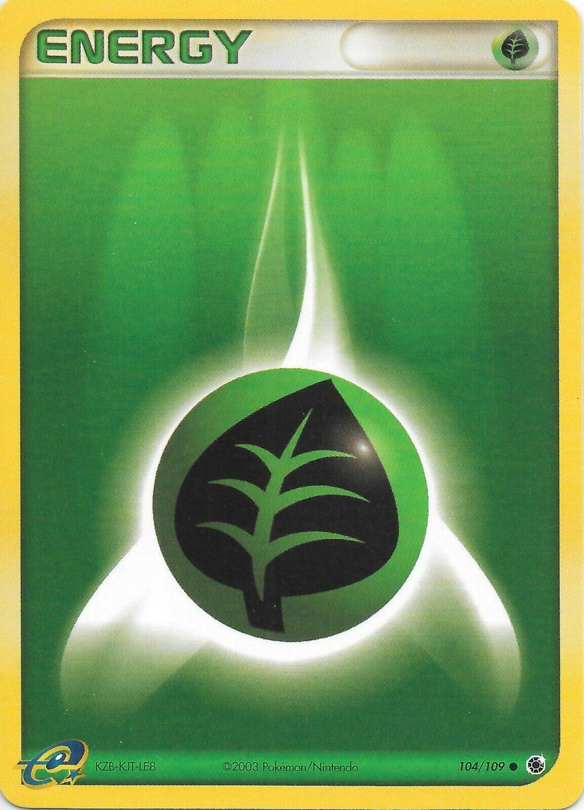 Grass Energy #104 Prices | Pokemon Ruby & Sapphire | Pokemon Cards