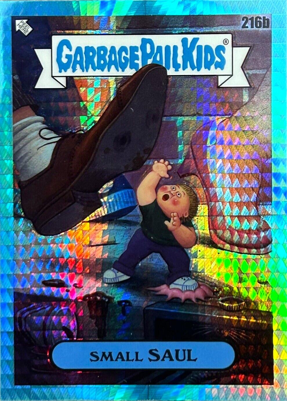 Small SAUL [Aqua Prism] #216b Prices | 2023 Garbage Pail Kids Chrome ...